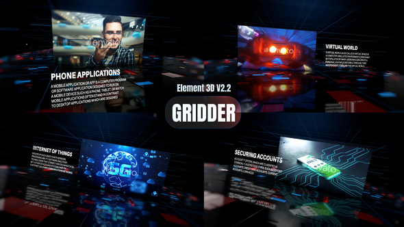 Gridder, After Effects Project Files | VideoHive